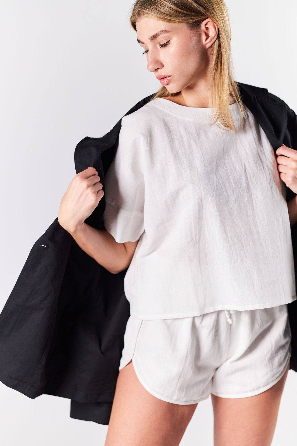 Lille linen shorts - I dig denim